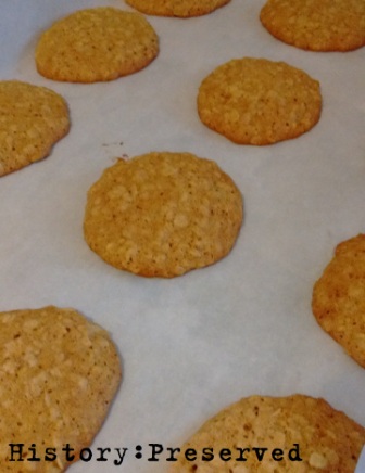 Ration Recipe: Lemon Oatmeal Cookies