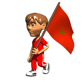 Images and Places, Pictures and Info: morocco flag gif