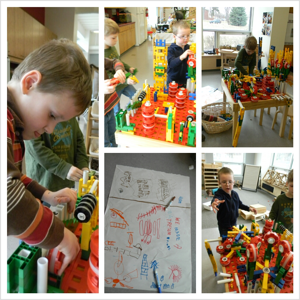 The Wonderful World of Kindergarten: Our creative builders