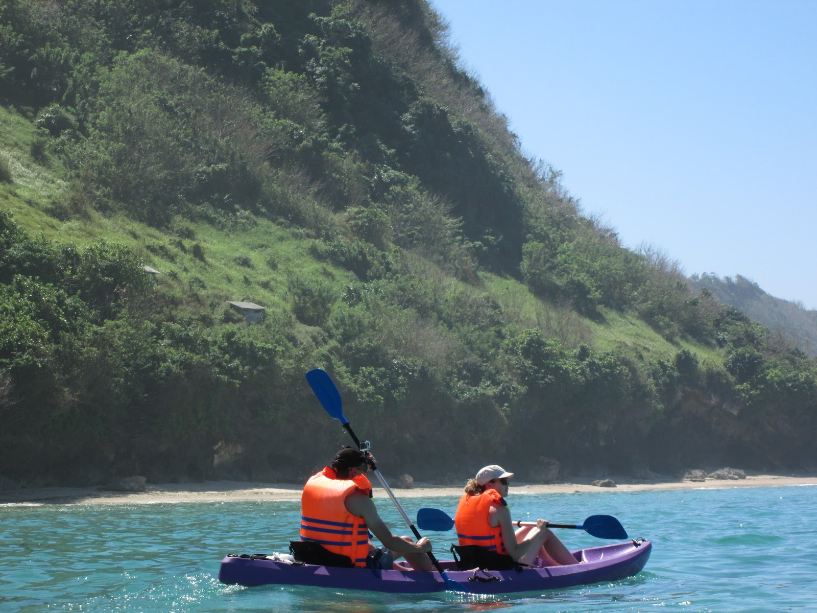 Bali has many beautiful beaches and one of them is on the southern ...