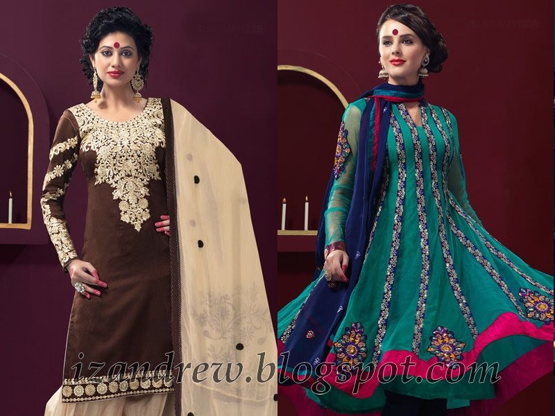 Thread Work Salwar Kameez Collection | Wedding / Party Wear Embroidered ...
