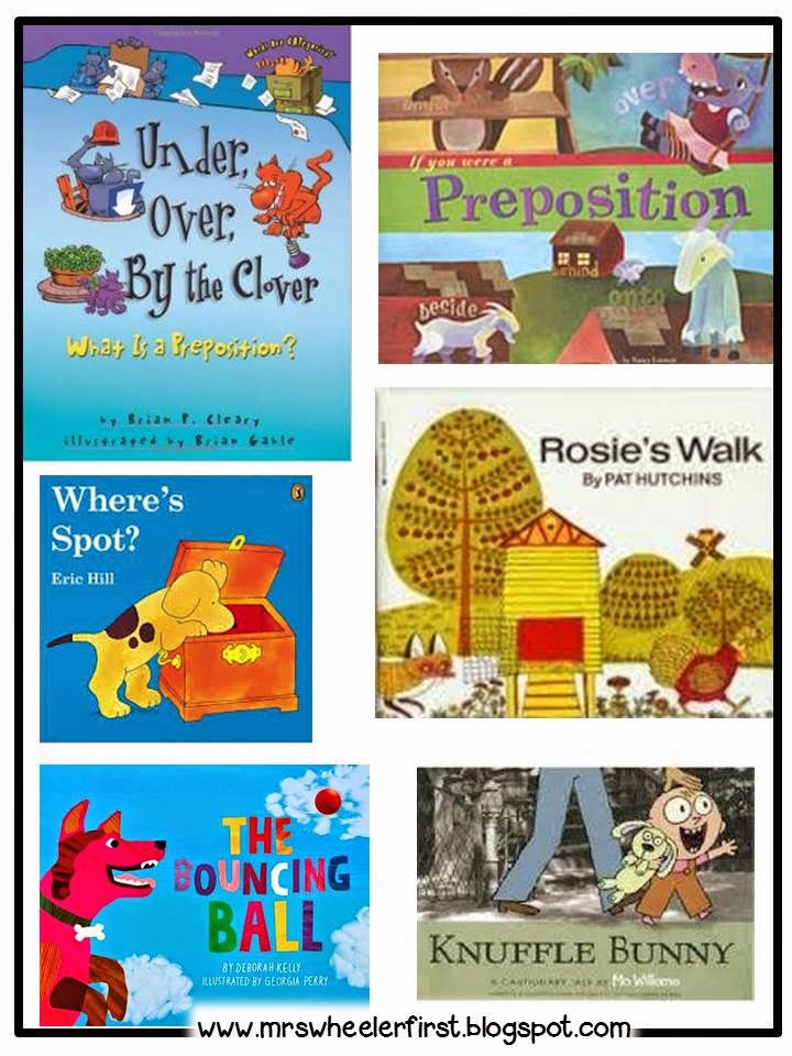 Mrs. Wheeler's First Grade Tidbits: Prepositions