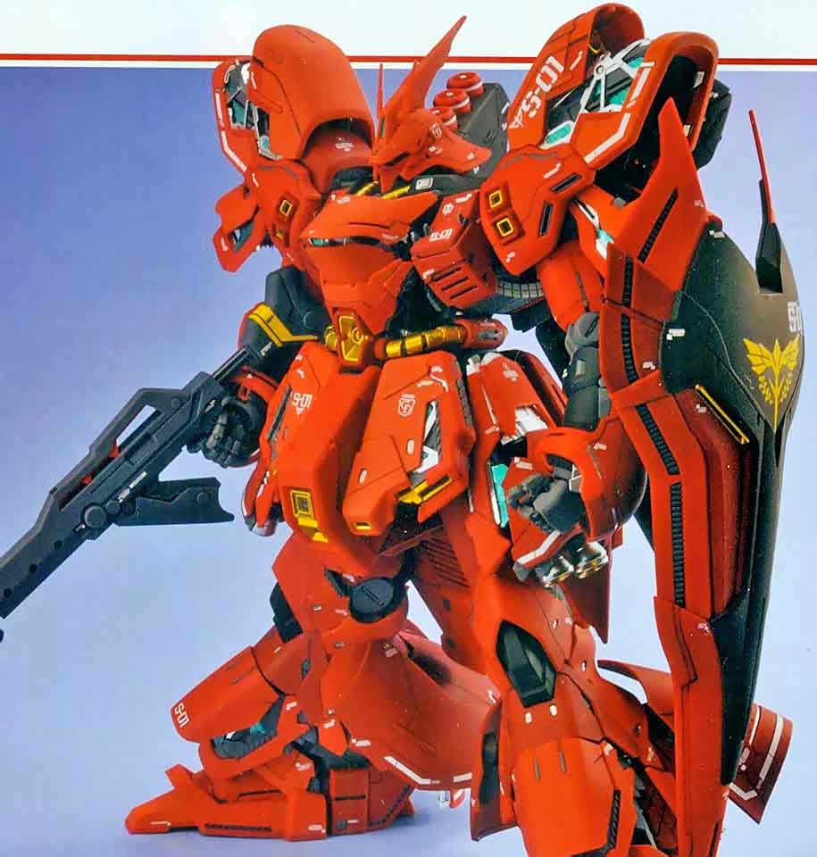 GUNDAM GUY: MG 1/100 Sazabi Ver. Ka - New Images [Updated 12/28/13]