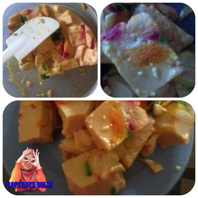 ...mate saya bulat...: RESIPI: Puding Roti Tanpa Bakar