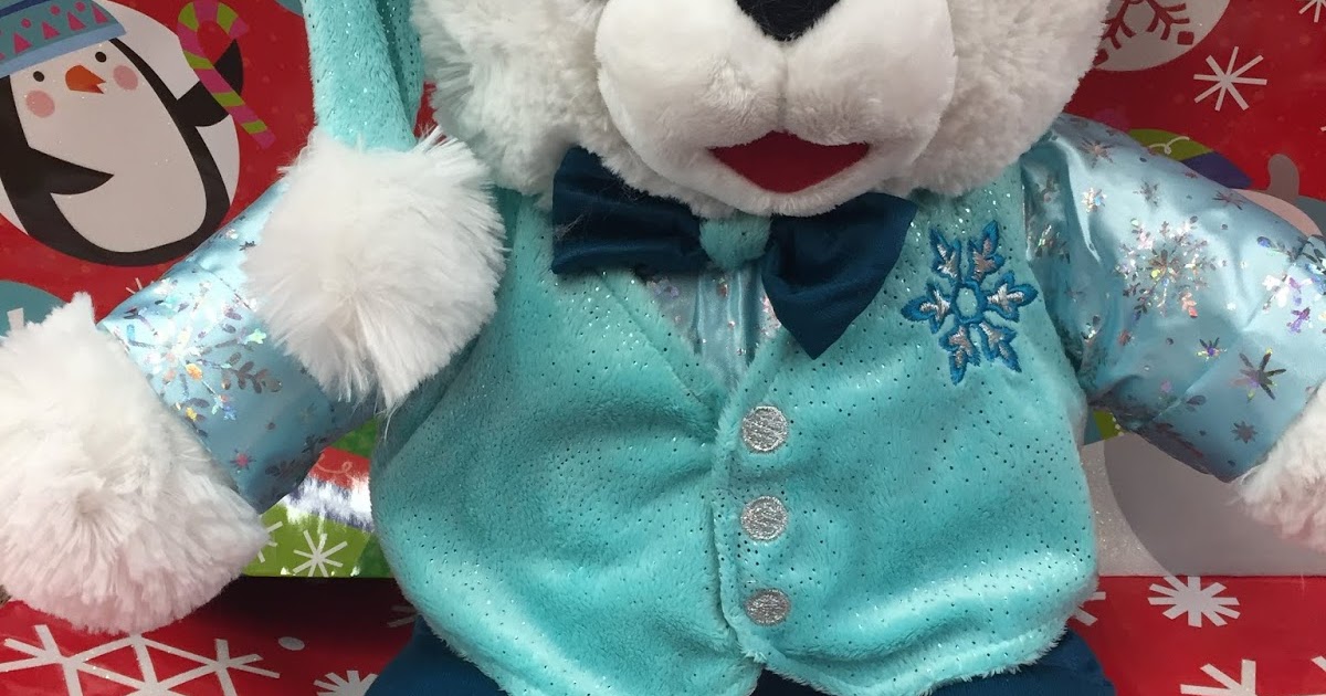 The Teddy Bear Shelter: 2018 DANDEE SNOWFLAKE TEDDY BEAR