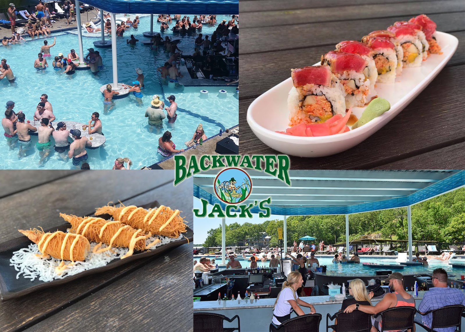 Still Plenty of Time To Swim & Enjoy Sushi at Backwater Jack's!