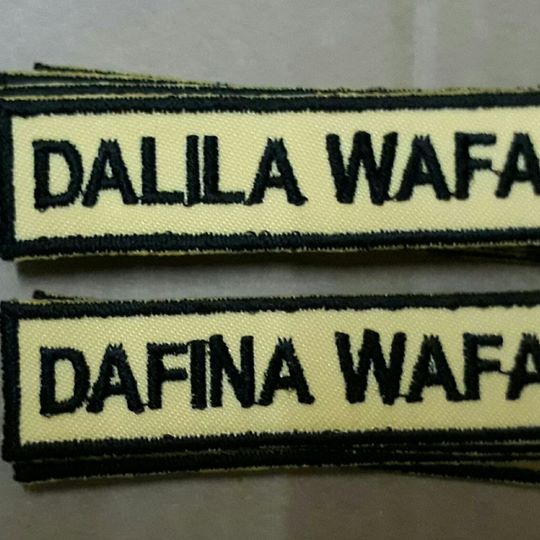 Lasting memories: Tempahan Nametag