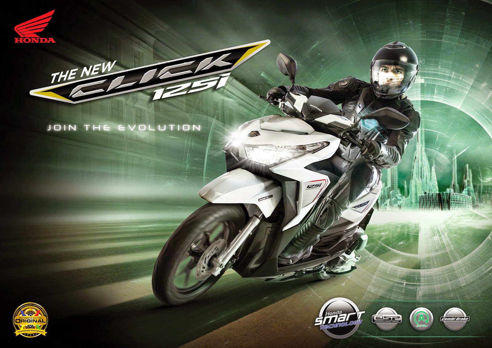 Honda Motorcycle - Click 125i Brochure