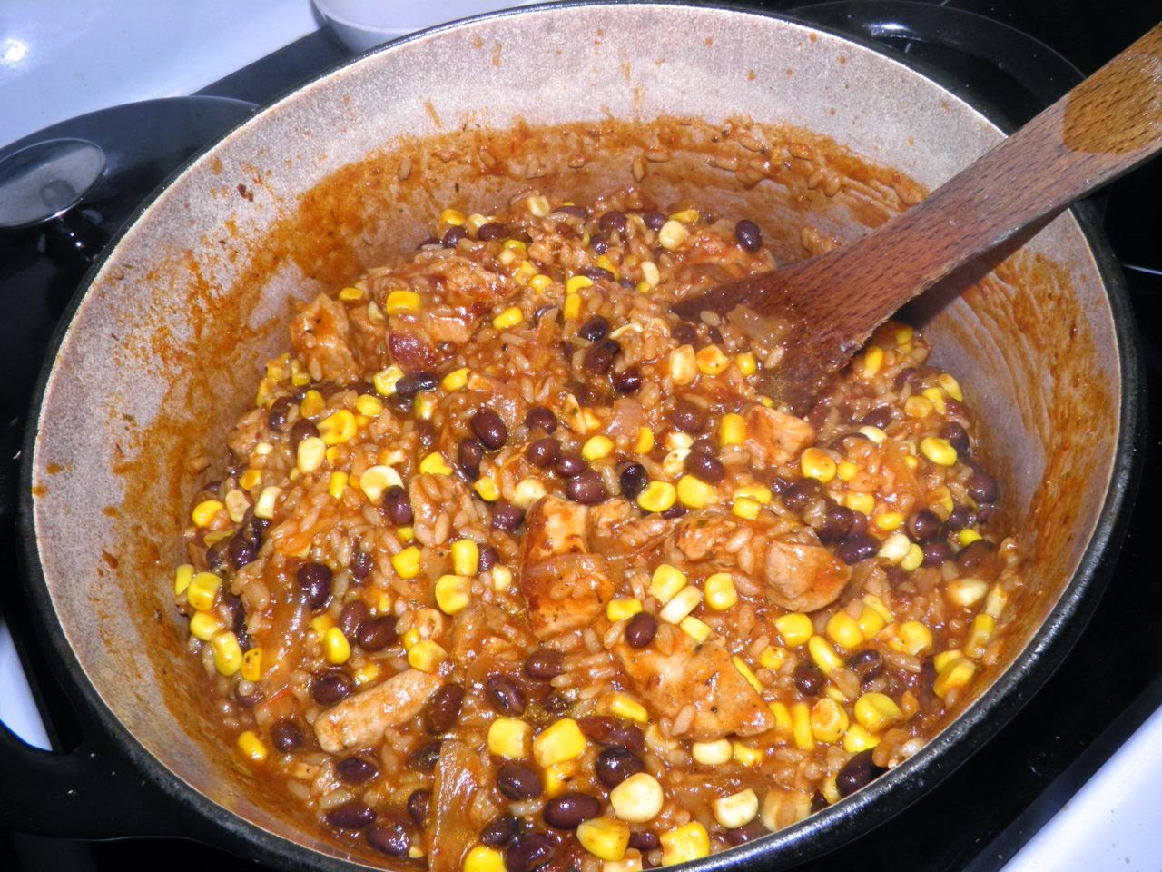 Devoid Of Culture And Indifferent To The Arts: Mexican Pork, Rice & Beans