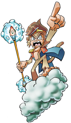 Sonic the Hedgehog Comic Character Checklist: Monkey Khan