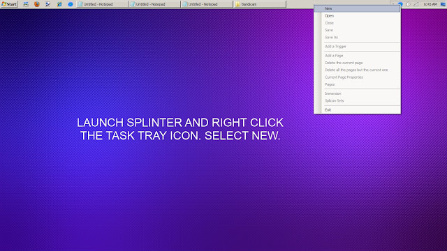 Splinter - Anything Can Be Anything: Tutorials