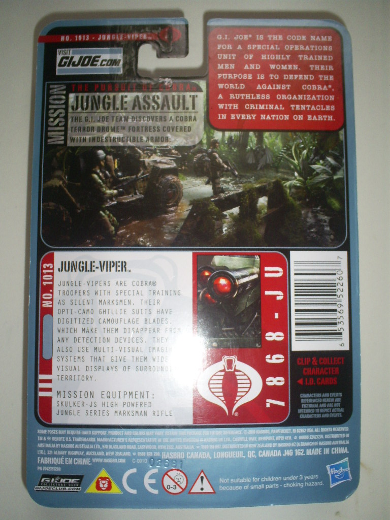 That Figures: REVIEW: GI Joe Pursuit of Cobra - Jungle Assault Jungle-Viper