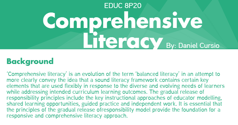 Comprehensive Literacy