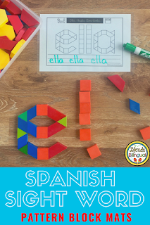 Blonde Bilingual: Practicing Fine Motor Skills with Word Work