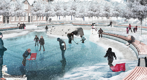 Comprehensive Approach to Urban Realm: Water Squares