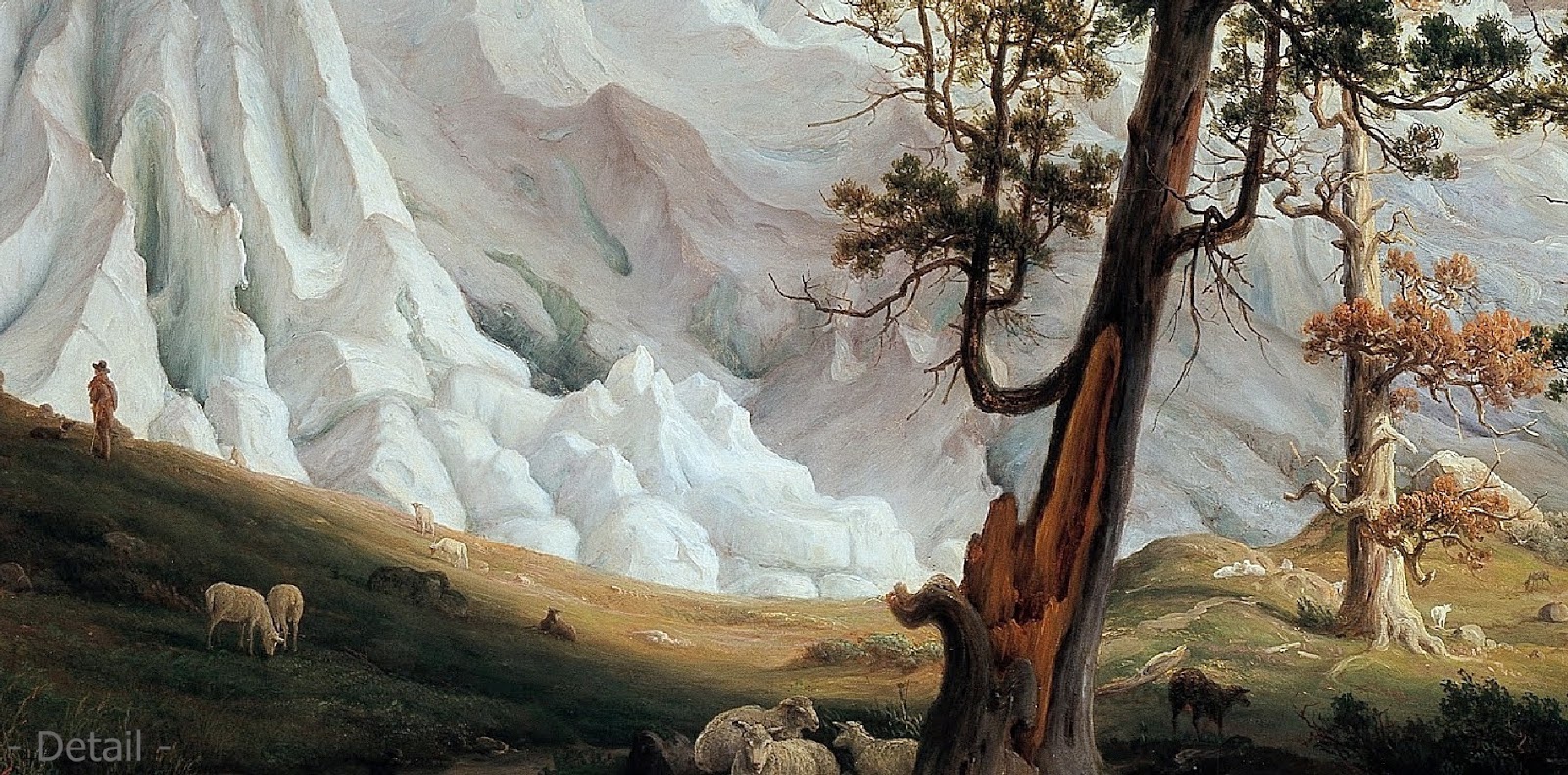 Enjoy some Damn Fine Art : Thomas Fearnley. The Grindelwald Glacier ...