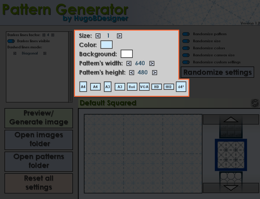 HugoBDesigner: In-depth look at Pattern Generator