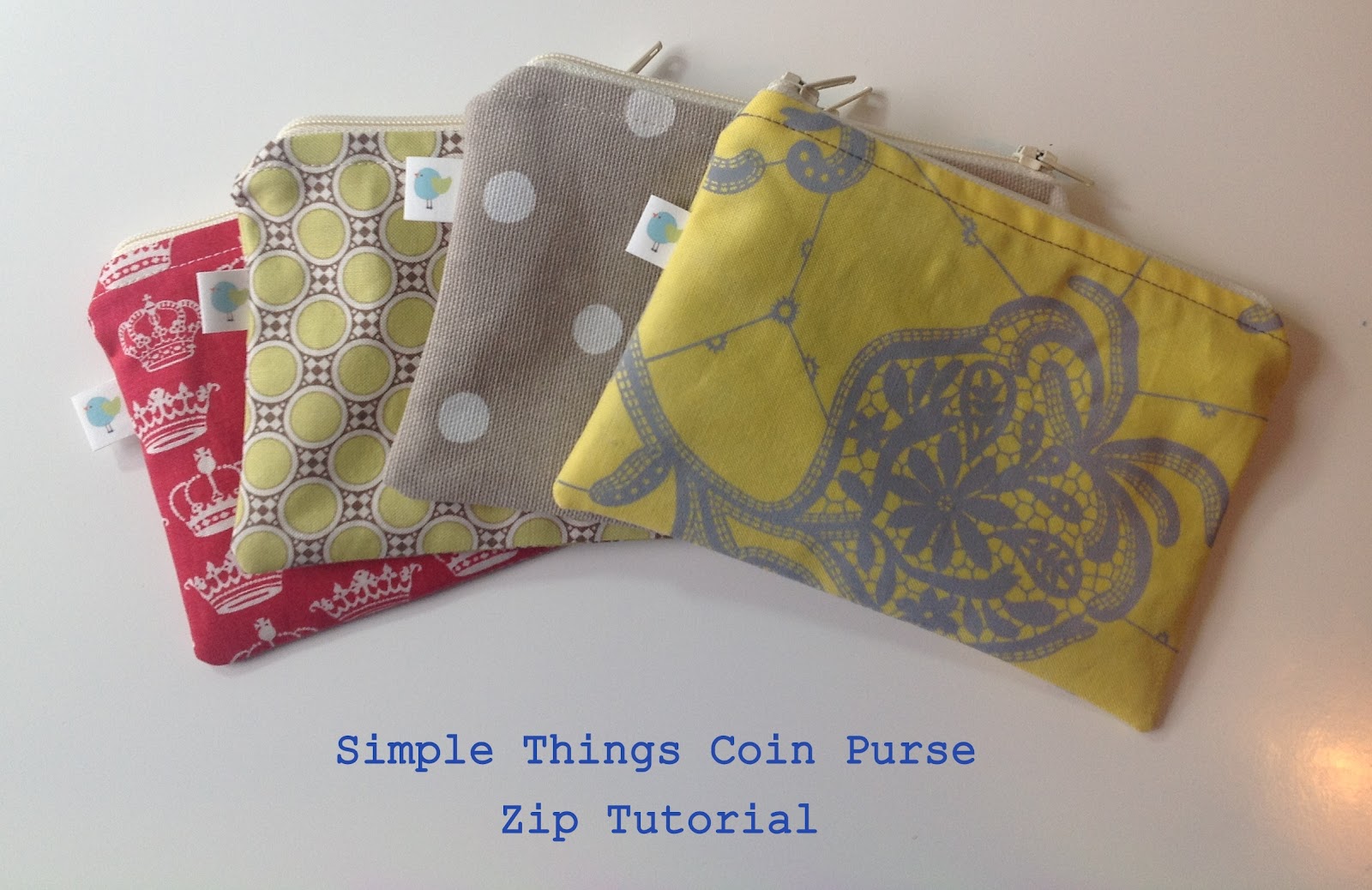 elevenses with Mrs L: How to sew a Zip Tutorial