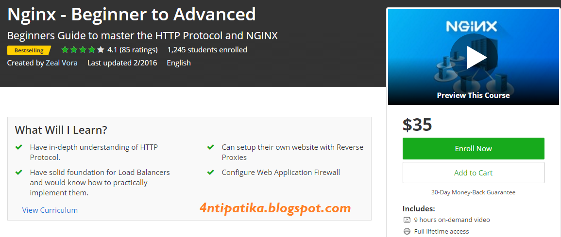 UDEMY COURSE : NGINX - BEGINNER TO ADVANCED - Courses Hub