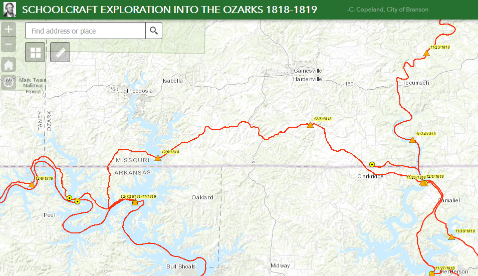 Ozarks' History: Henry Rowe Schoolcraft: A 200 Year Connection