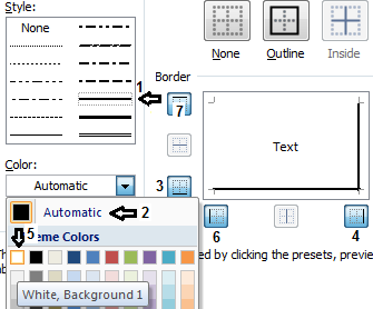 Create 3D effect for cells in Excel 2007 | Tech OX