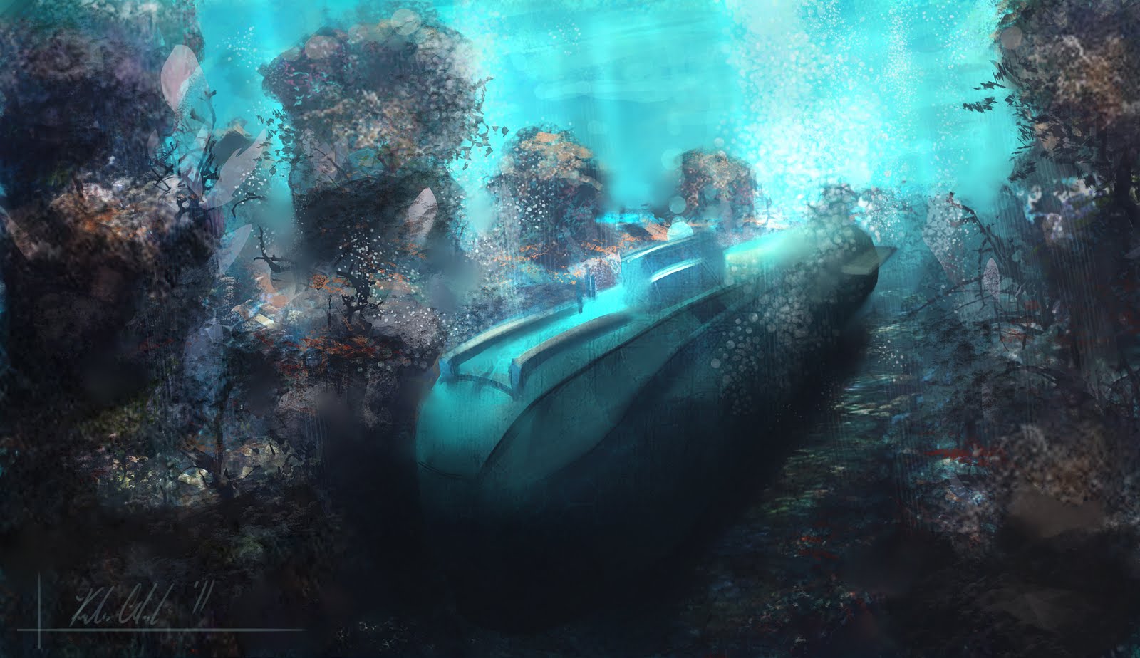 Ad Astra Per Aspera: Themed Paintings - ( Under the Sea )