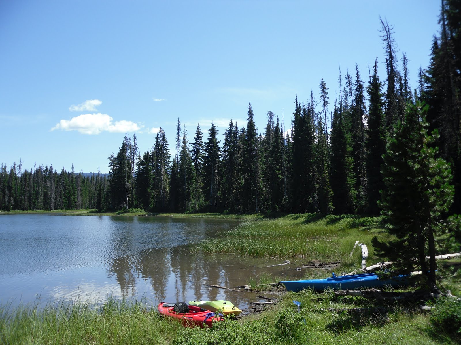 Casing Oregon: Scott Lake: A String of Jewels