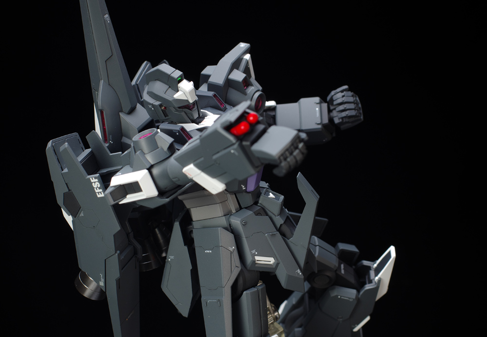 GUNDAM GUY: MG 1/100 RGZ-95 ReZEL - Custom Build by Schizophonic9