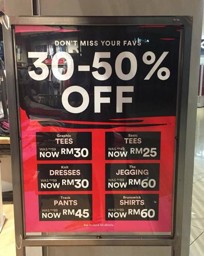 Cotton On 3天大减价！折扣高达50%！连身裙只需要RM30！ - Leesharing