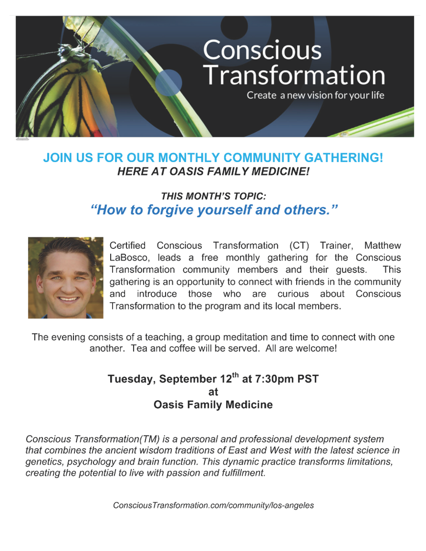 Dr. Yoshi's Blog: FREE Conscious Transformation & Oxidation & Supplements