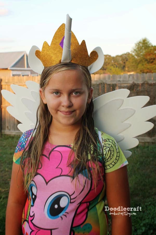 Simple My Footling Pony Derpy Costume! - making handycrafts