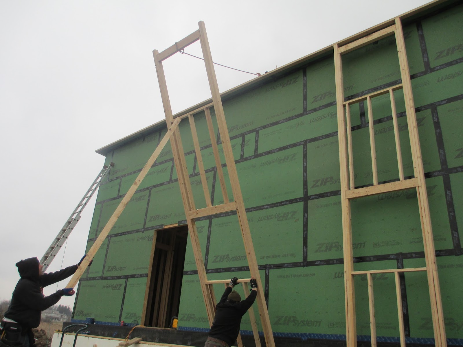 Rochester Passive House: Wall Assembly 2