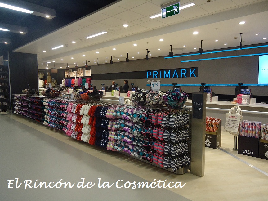 El Rincón de la Cosmética: Inauguración Primark Málaga