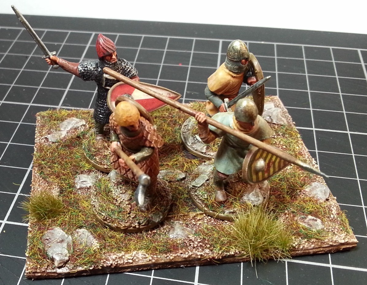 Monty's Wargaming : Conquest Games 28mm Norman Infantry