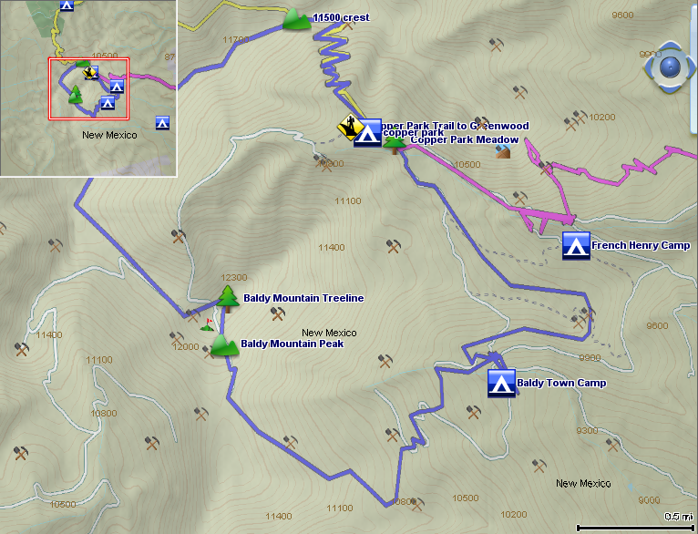 scott's ravings: Philmont Scout Ranch - Day Seven - Mount Baldy