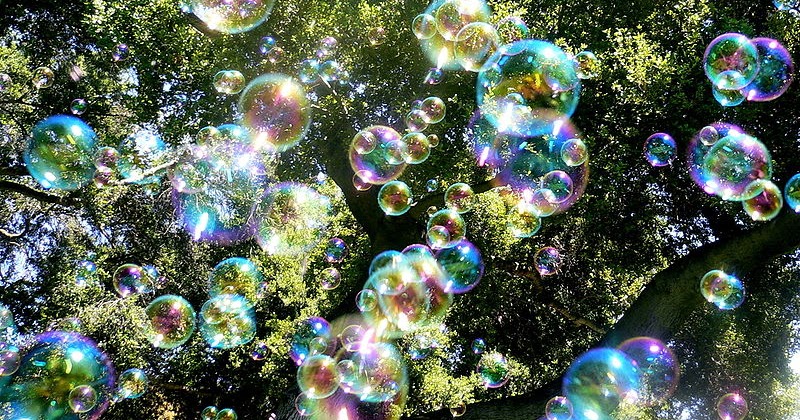 Reality VS Imagination: Bubbles.