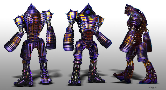 Fashion and Action: Real Steel Robot Concept Art and Special Effects ...