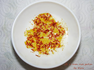 Ce si cum mai gatim: Inghetata cu sofran