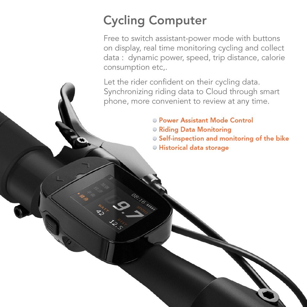 XIAOMI QICYCLE TDR01Z Electric Bicycle---International Version - Breve ...