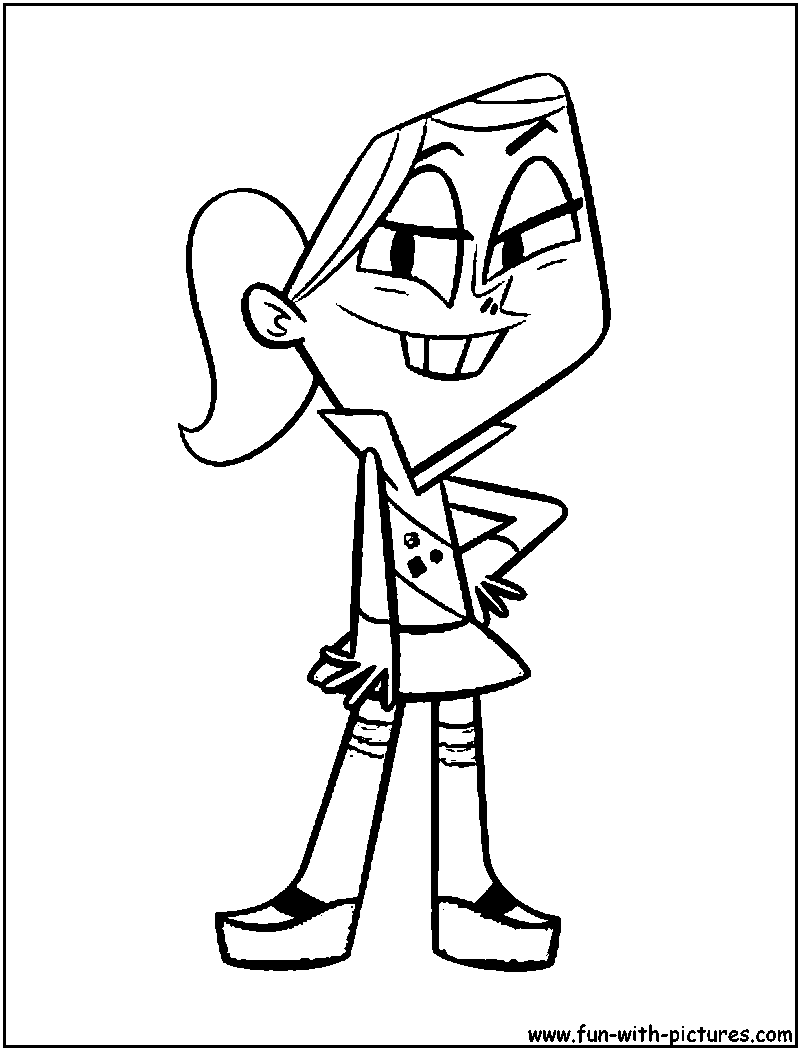 LAMINAS PARA COLOREAR - COLORING PAGES: Mighty B para dibujar pintar ...