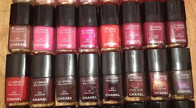 The Beauty of Life: My Chanel Nail Polish Collection: 44 Bottles Strong