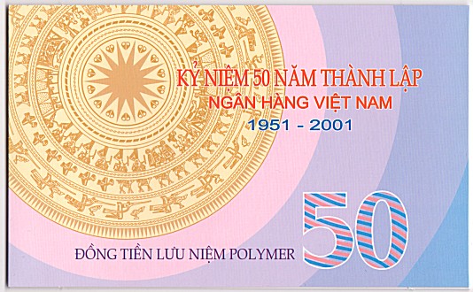 Tiền 50 dồng Polymer - 50 Polymer kỷ niệm