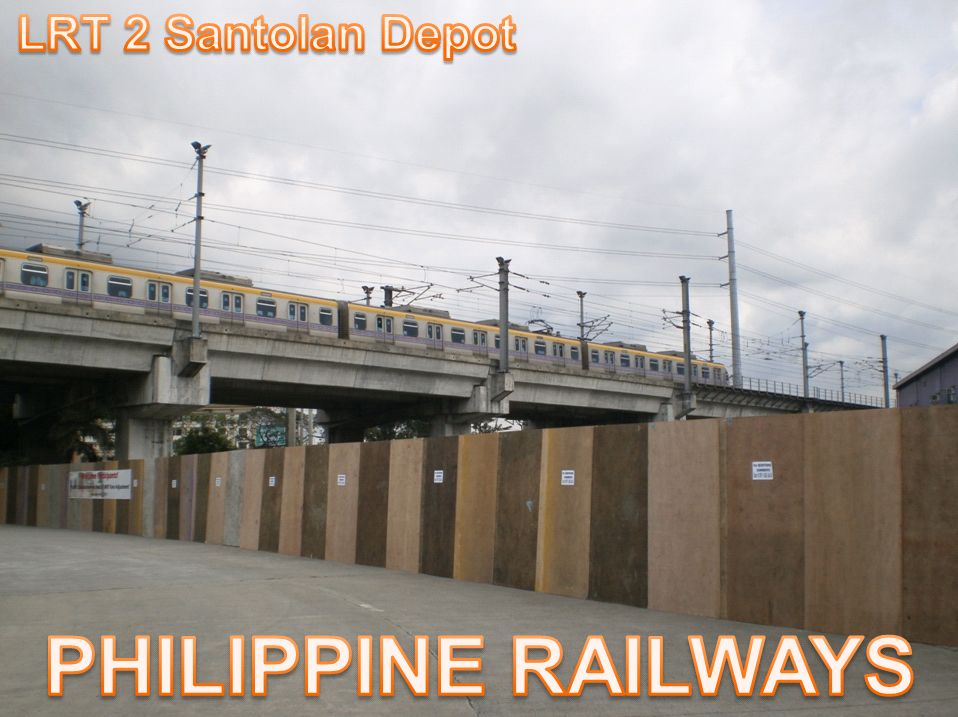 .: LRT 2 Santolan Depot