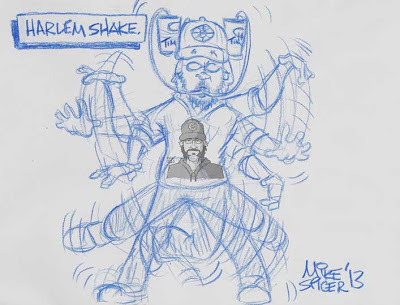 Mike Spicer Cartoonist / Caricaturist.: Harlem Shake -Don't tell ME I'm ...