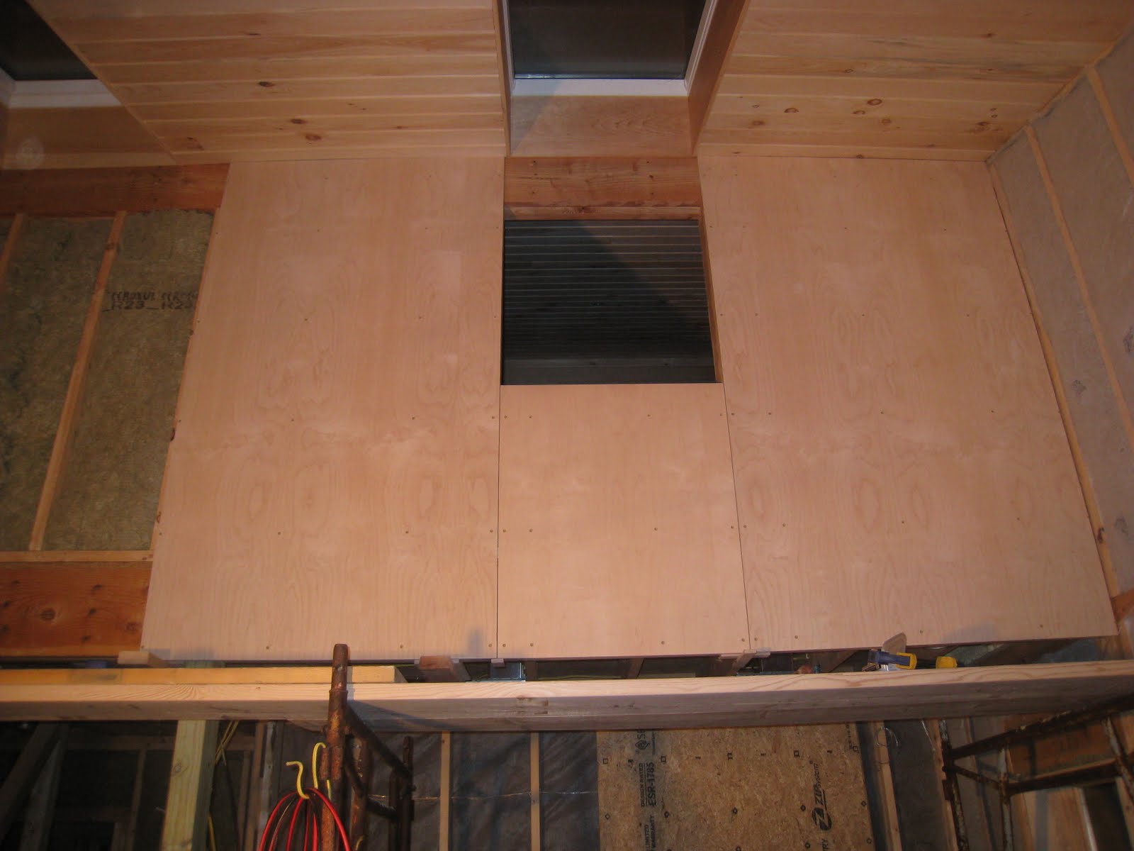 Bartholomew's Mini House: 5/16/11 - Drywall and Plywood