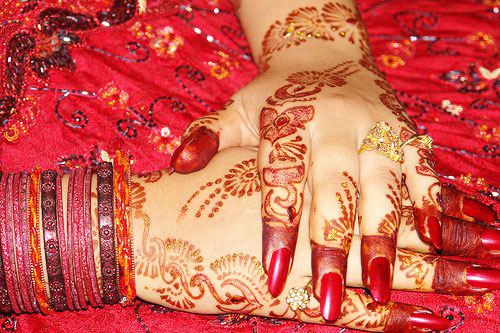 Wedding Snaps: Bridal Hand Decoration PhotoWedding Snaps