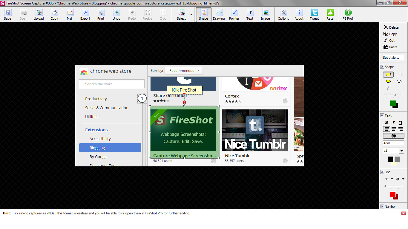 Screen Shoot Halaman Web dengan FireShot Google Chrome - Gazerock ( the ...
