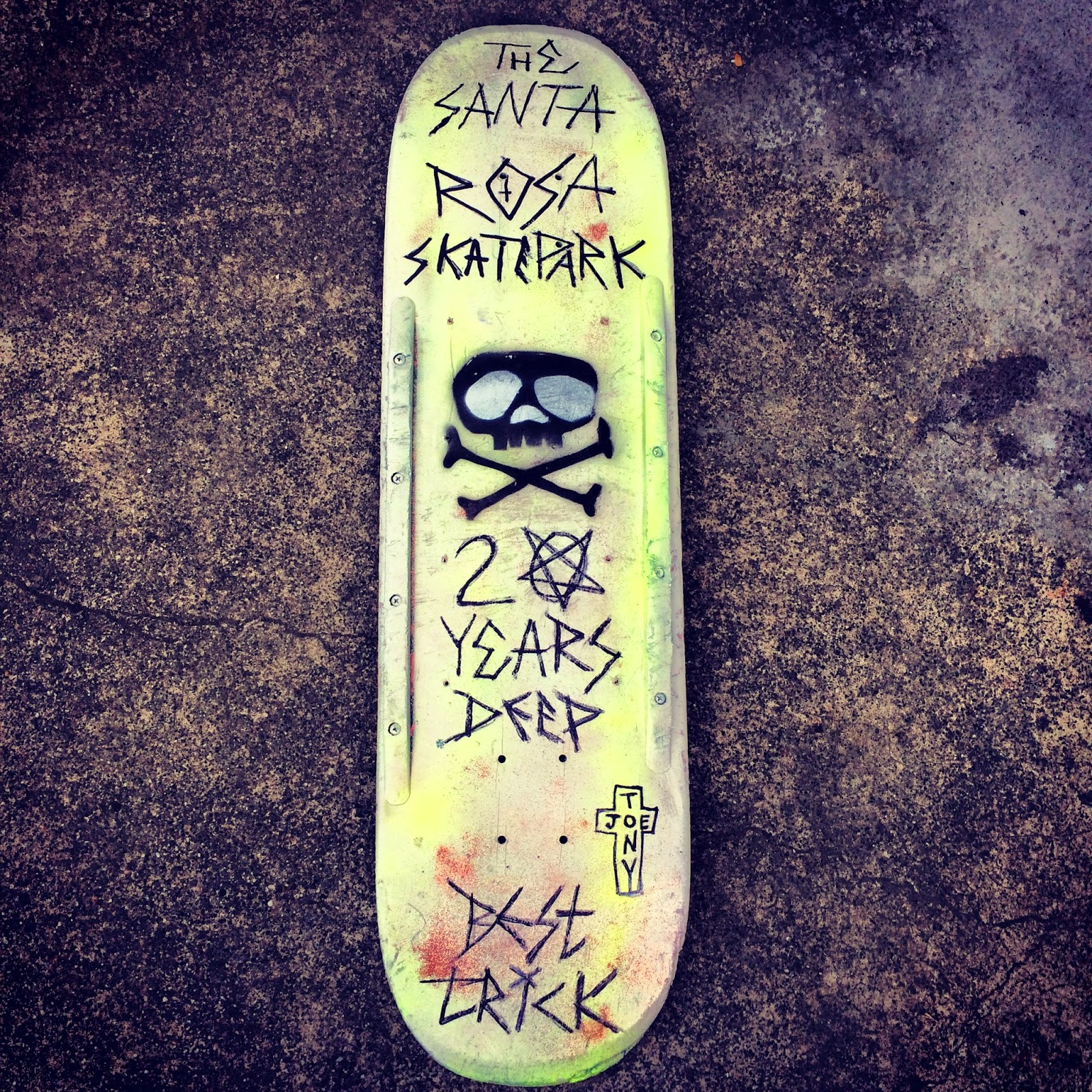 the chalker chronicles: THE SANTA ROSA SKATEPARK TURNS 20.