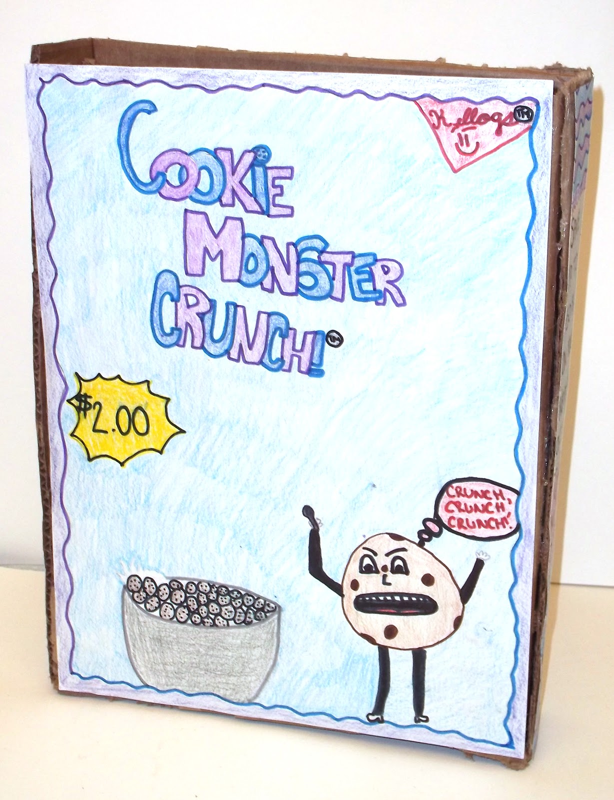 Monument Valley Regional Middle School Art Class: Cereal Box Design ...