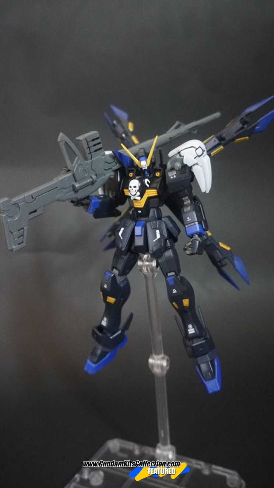 Custom Build: HG 1/144 CROSSBONE GUNDAM X2 SEMI-FULL CLOTH